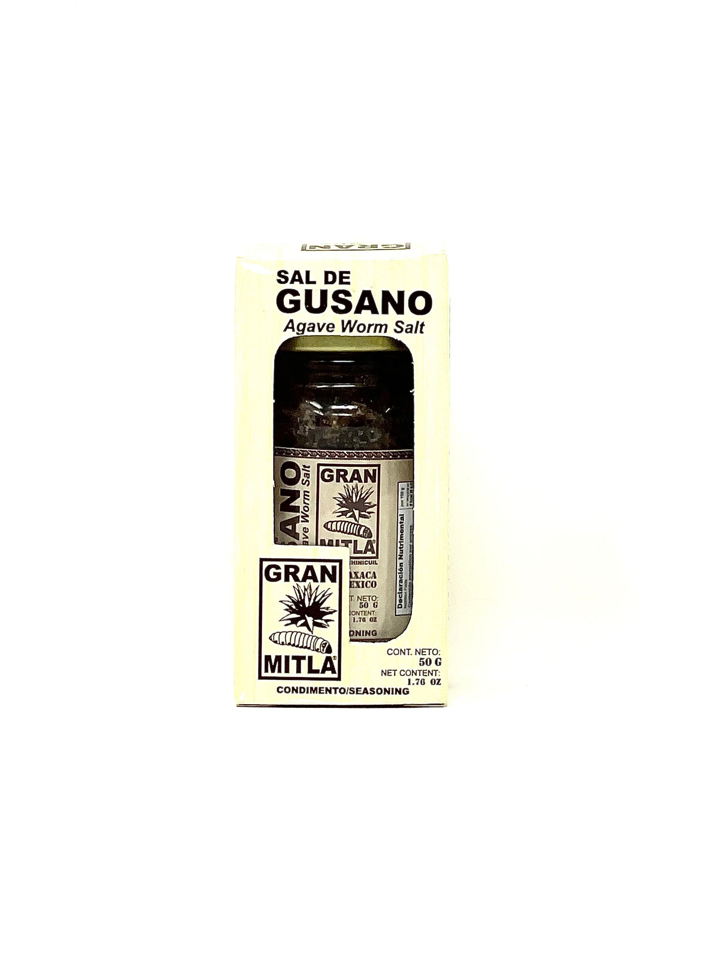 SAL DE GUSANO AGAVE WORM SALT FOR MEZCAL 50G | #gethilo On-Demand ...