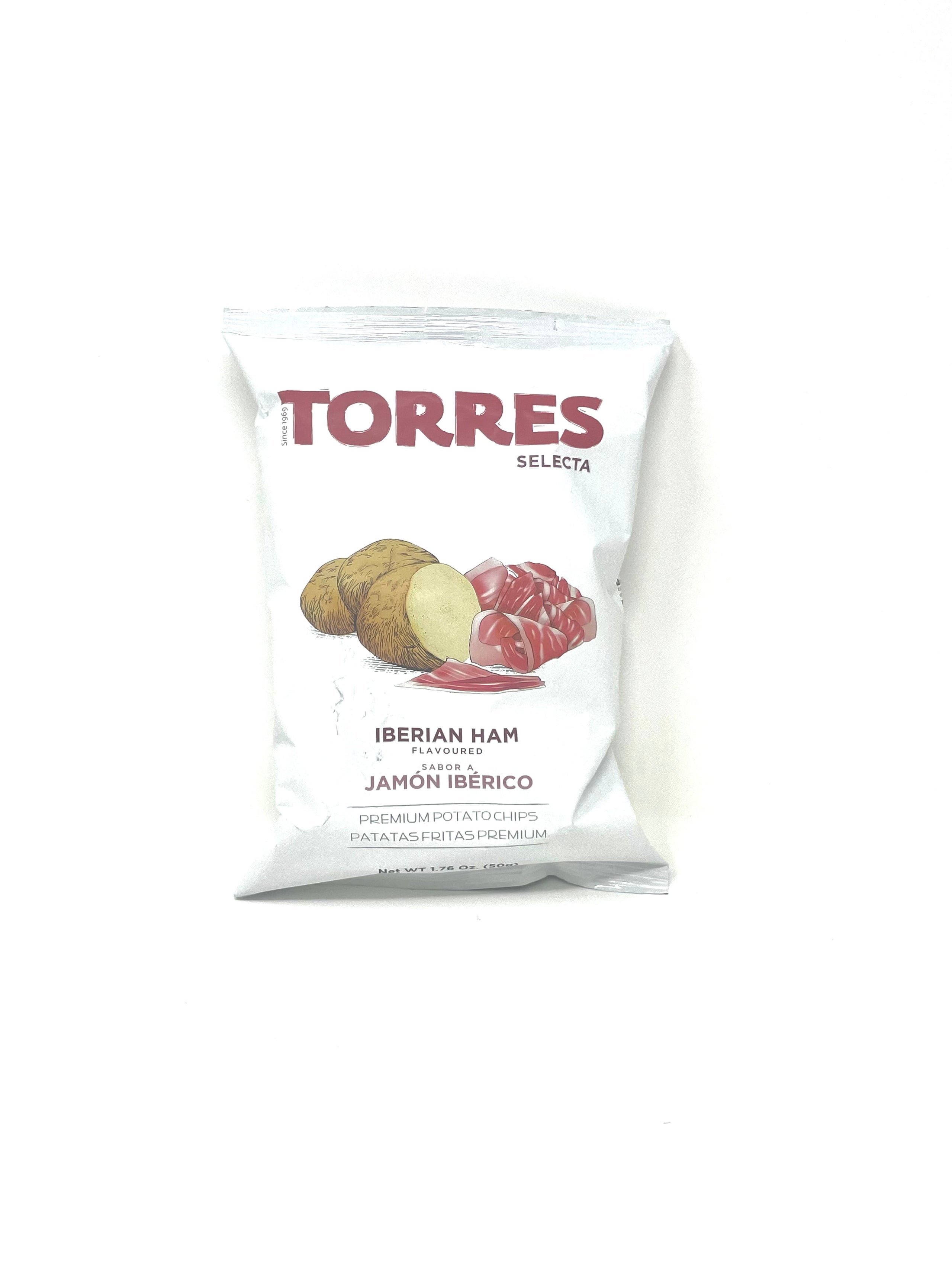 TORRES POTATO CHIPS, IBERICO HAM 50G | #gethilo On-Demand Delivery or ...
