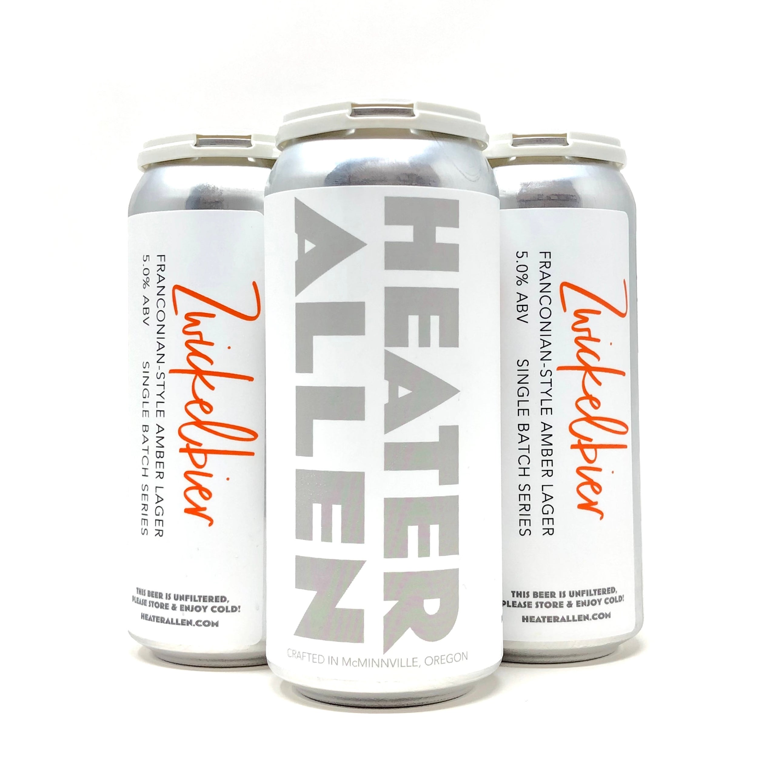 HEATER ALLEN ZWICKELBIER 4PK 16OZ CANS 5% ABV | #gethilo On-Demand ...